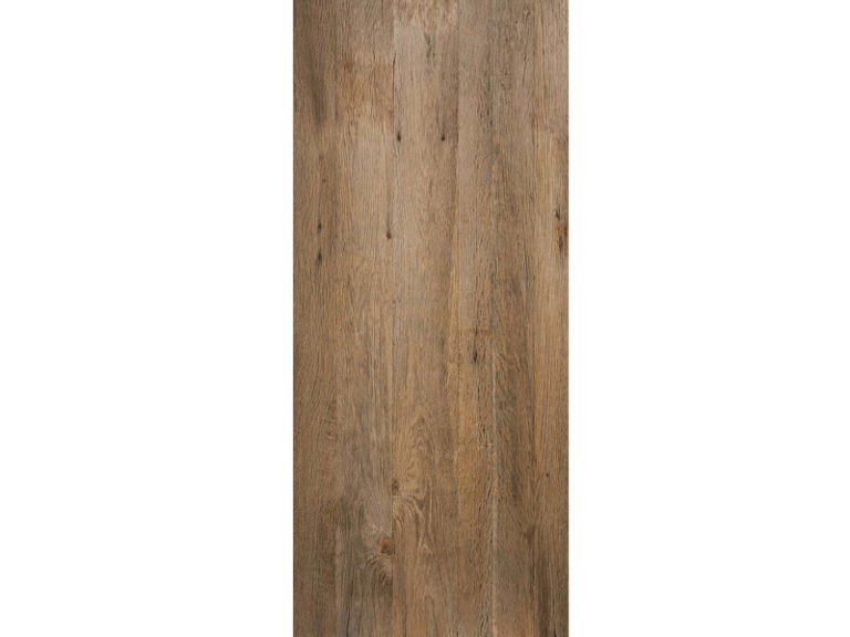 Porte en vieux chêne brossé fil vertical | Bois Espace